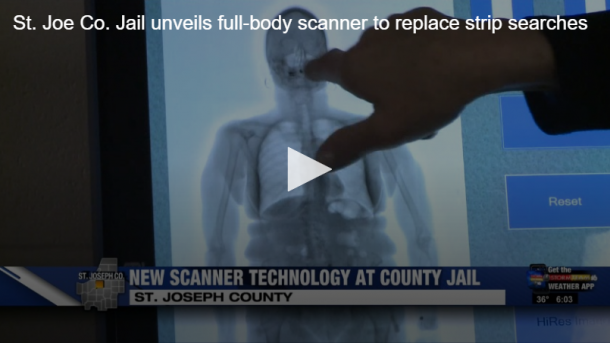 St. Joe Co. Jail unveils full-body scanner to search inmates - Tek 84