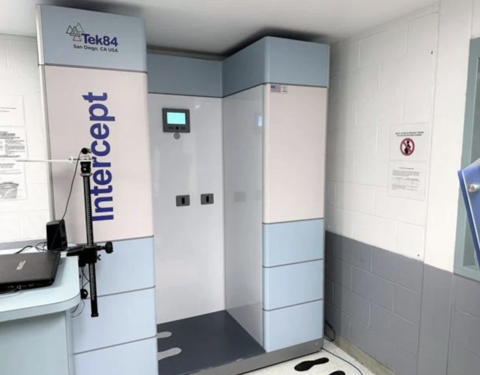 New body scanner in use at Elk County Prison | Tek 84