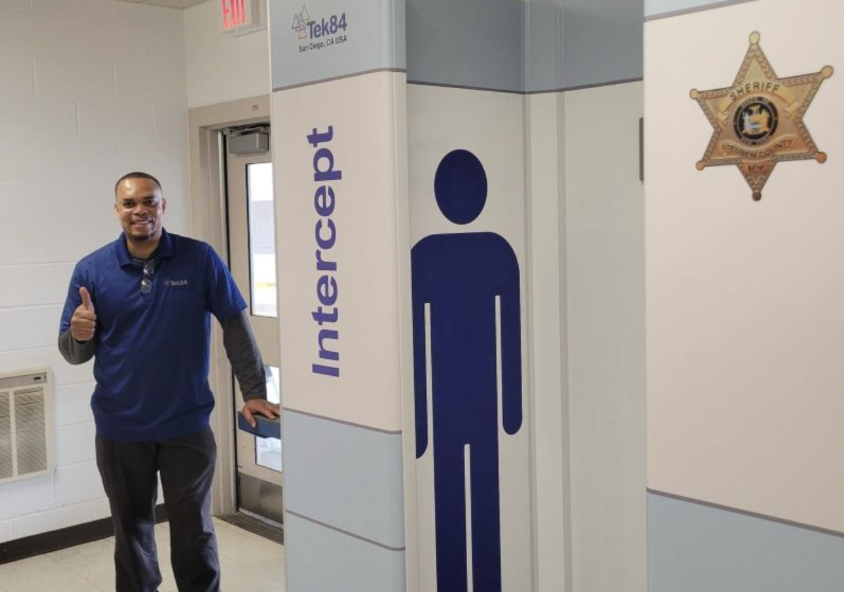 Steuben County Adds New Body Scanner at Jail - Tek 84